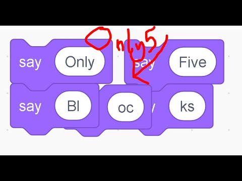How to make Gravity in 5 Blocks in Scratch | Gravity in Scratch in 20 ...