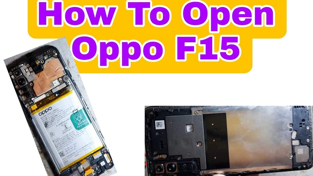 How To Open Oppo F15 - YouTube