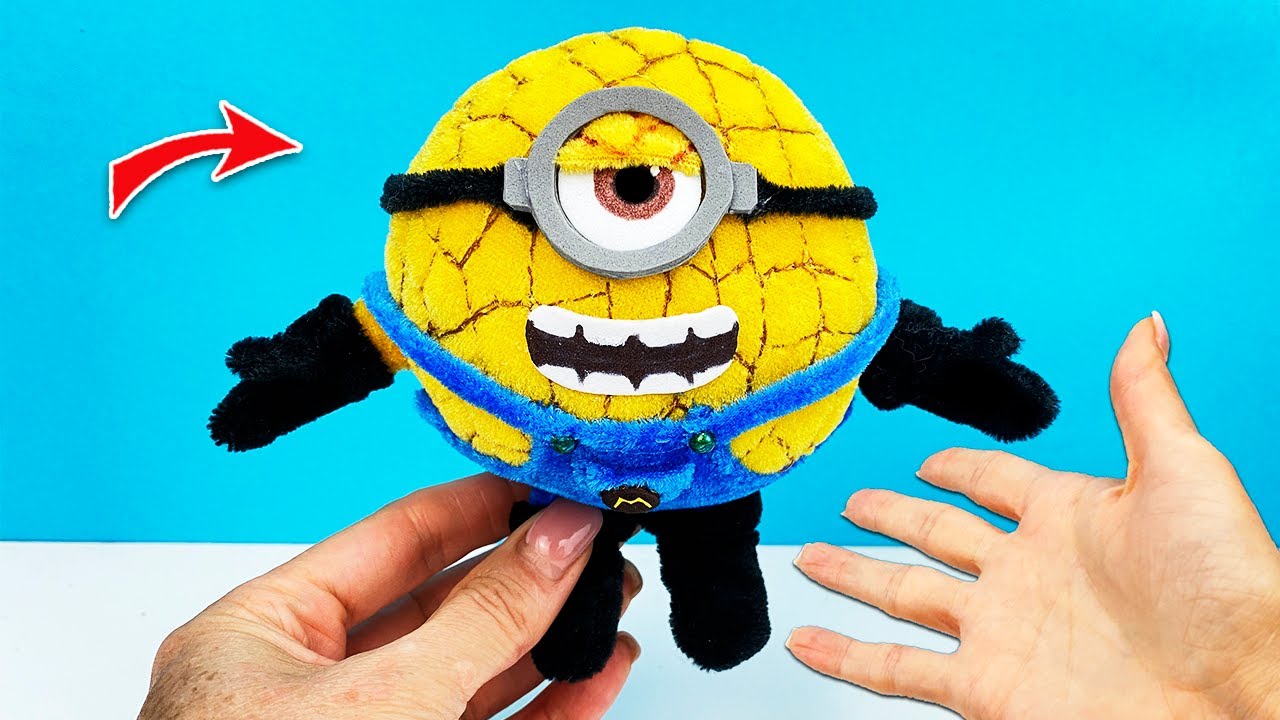 DIY Despicable Me 4 - Making Jerry Mega Minion Plush toy! *How To Make ...