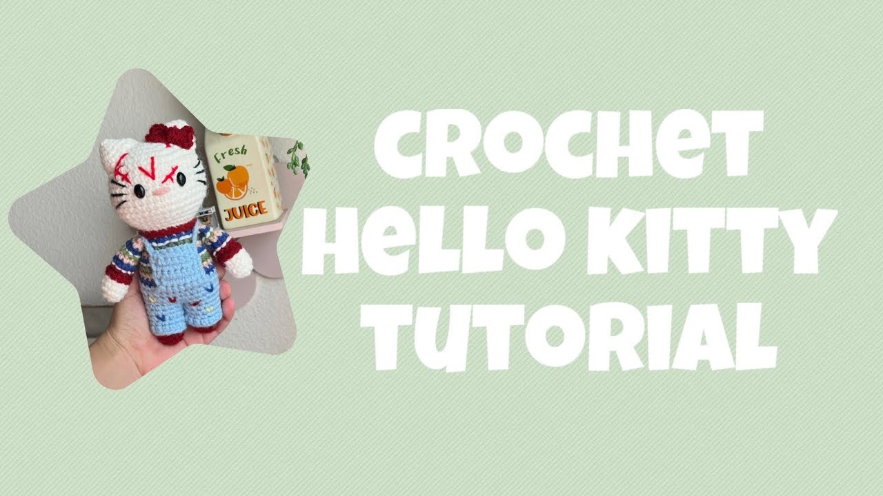 Hello Kitty ♡ Amigurumi Crochet Tutorial (Hello Kitty Chucky Crossover ...