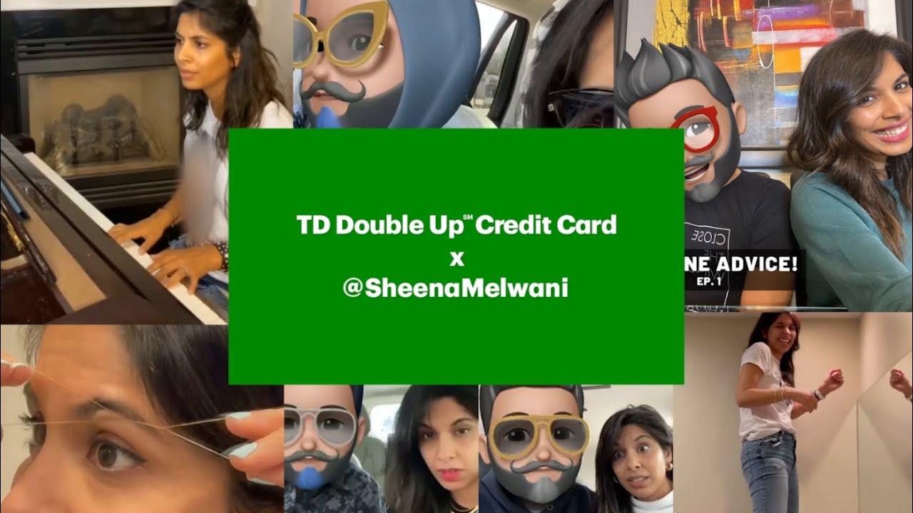 Double rewards. Double love. TD Double UpSM Credit Card. - YouTube
