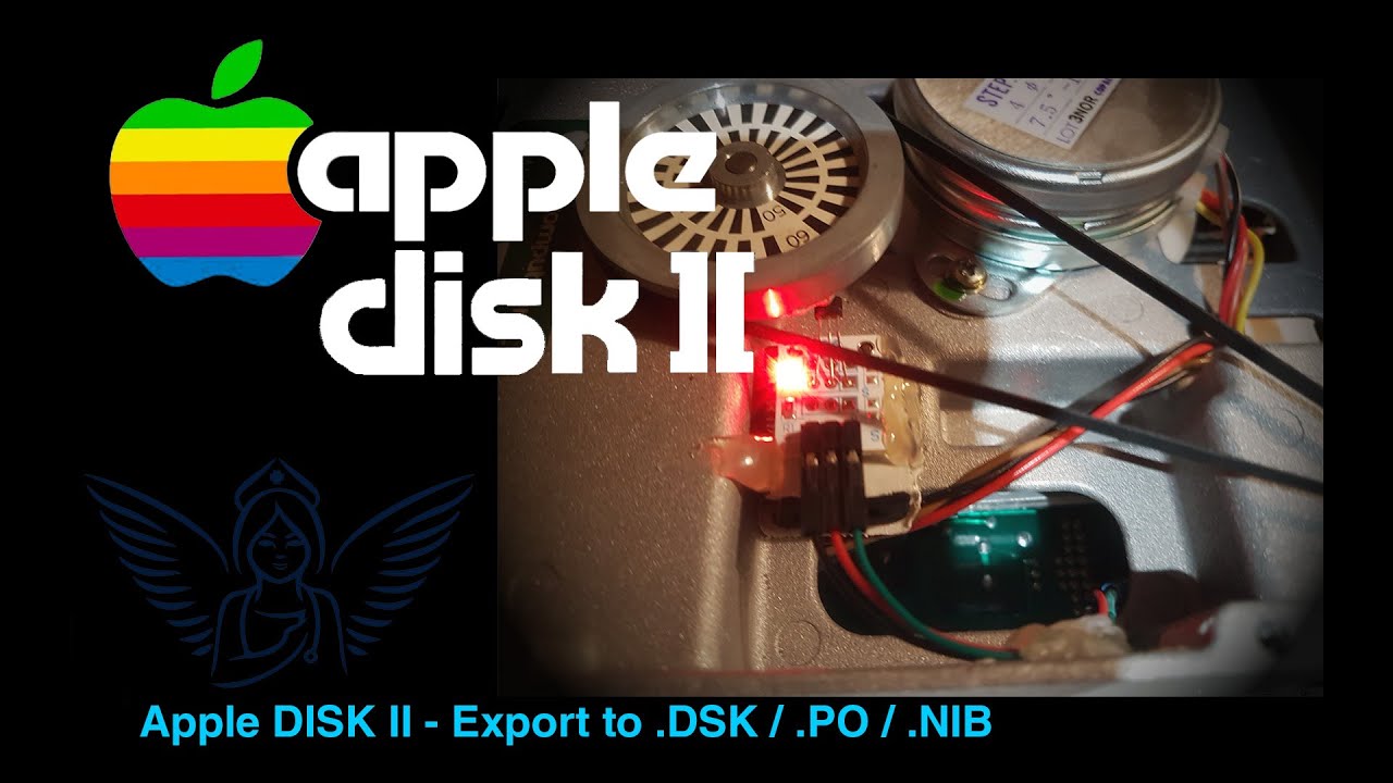 Apple DISK II export image .dsk/.po .nib to emulator === Pauline FDC ...