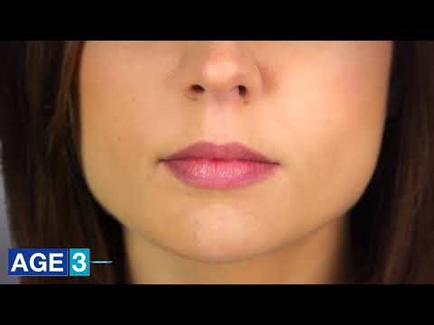 Lip Aging Time Lapse - YouTube