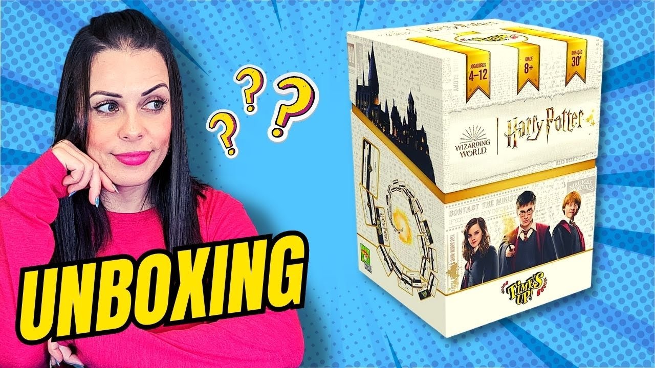 UNBOXING TIME'S UP - HARRY POTTER - YouTube
