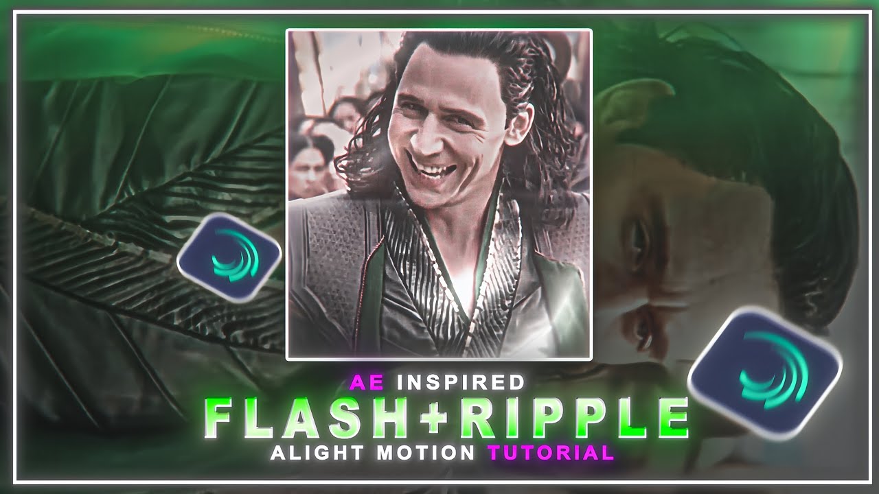 Flash + Ripple effect like Ae | Alight motion tutorial + preset - YouTube