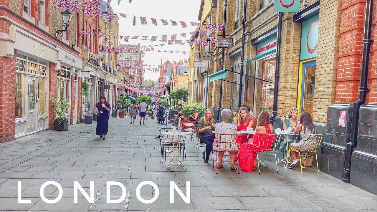 Chelsea London City Walk | 4K HDR Virtual Walking Tour around the City ...