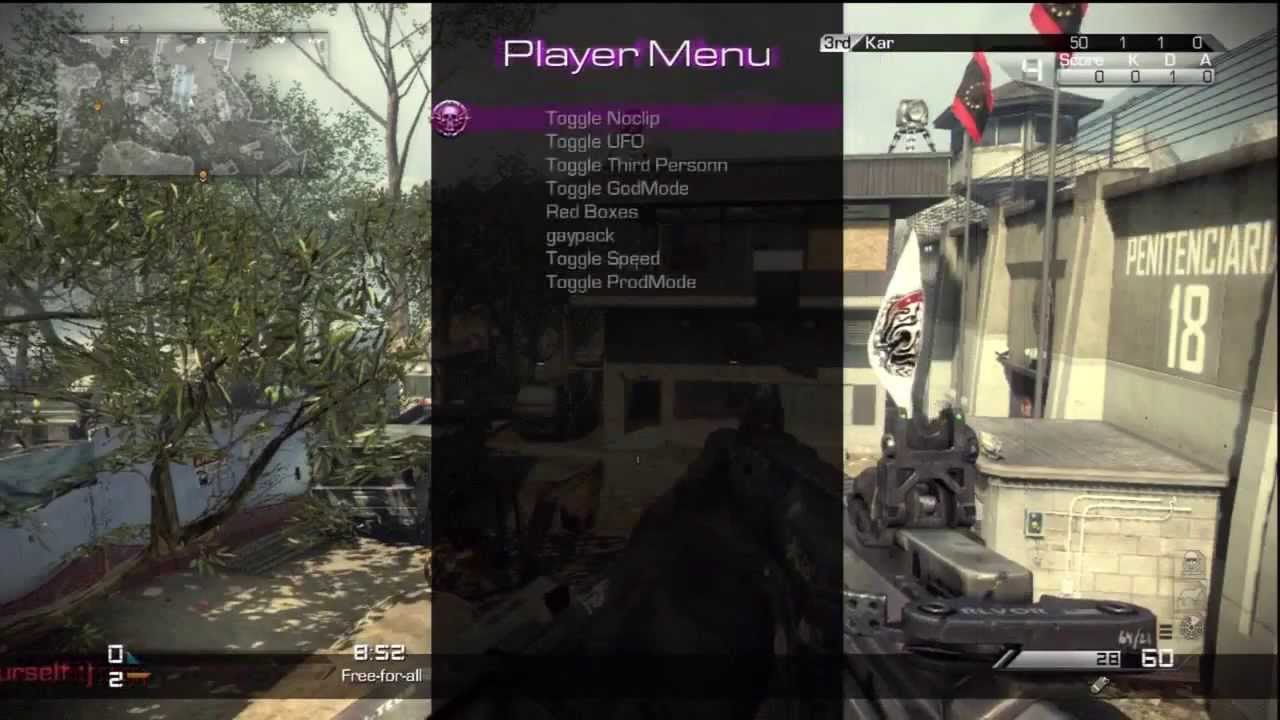 Cod Ghost Mod Menu @TTG Ziinqx - YouTube