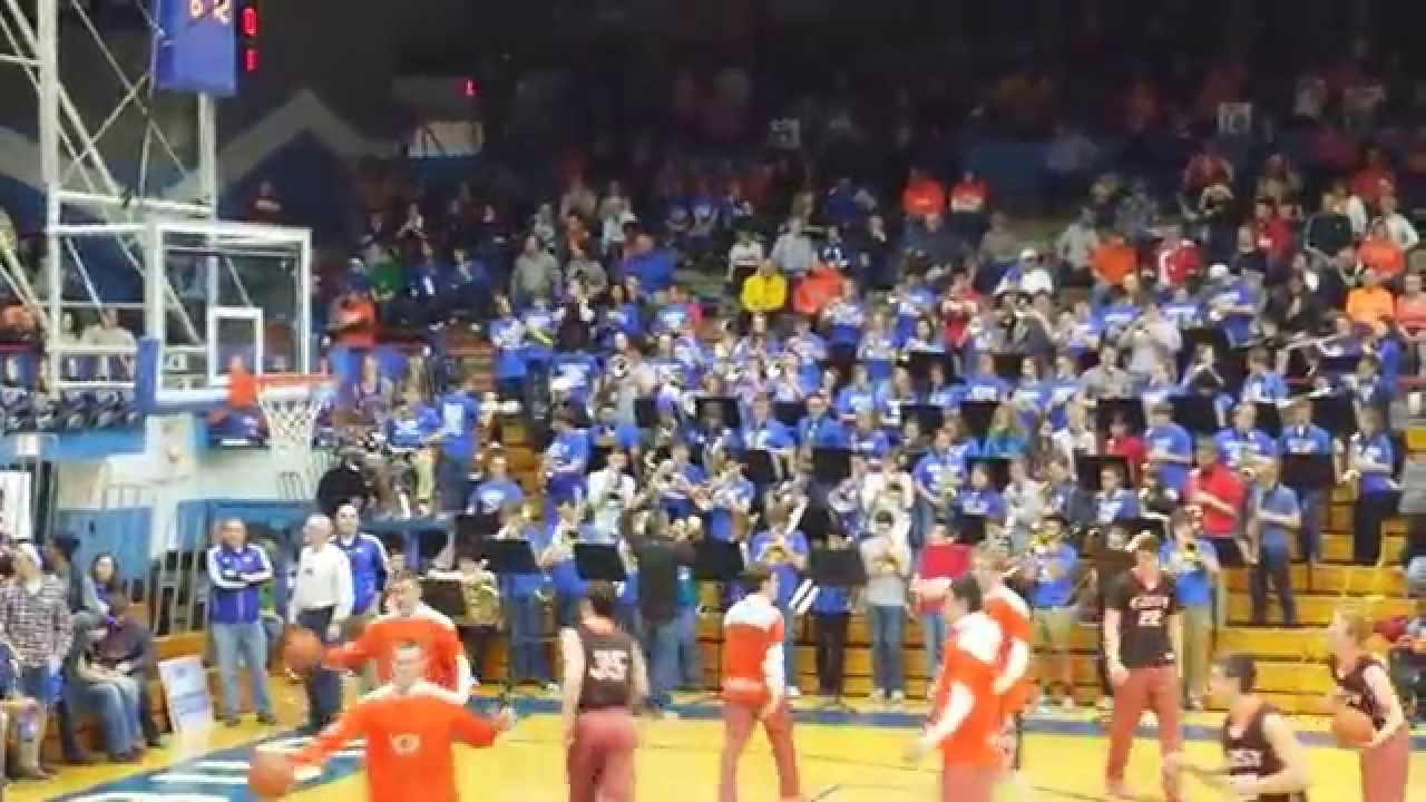 Columbus North basketball pre-game warm up - YouTube