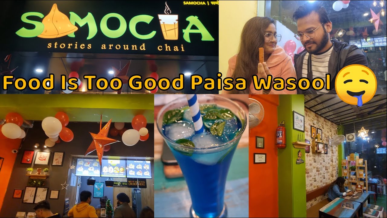 First Time 500 Me Khaya Unlimited Food | Samocha Restro In Kanpur ...