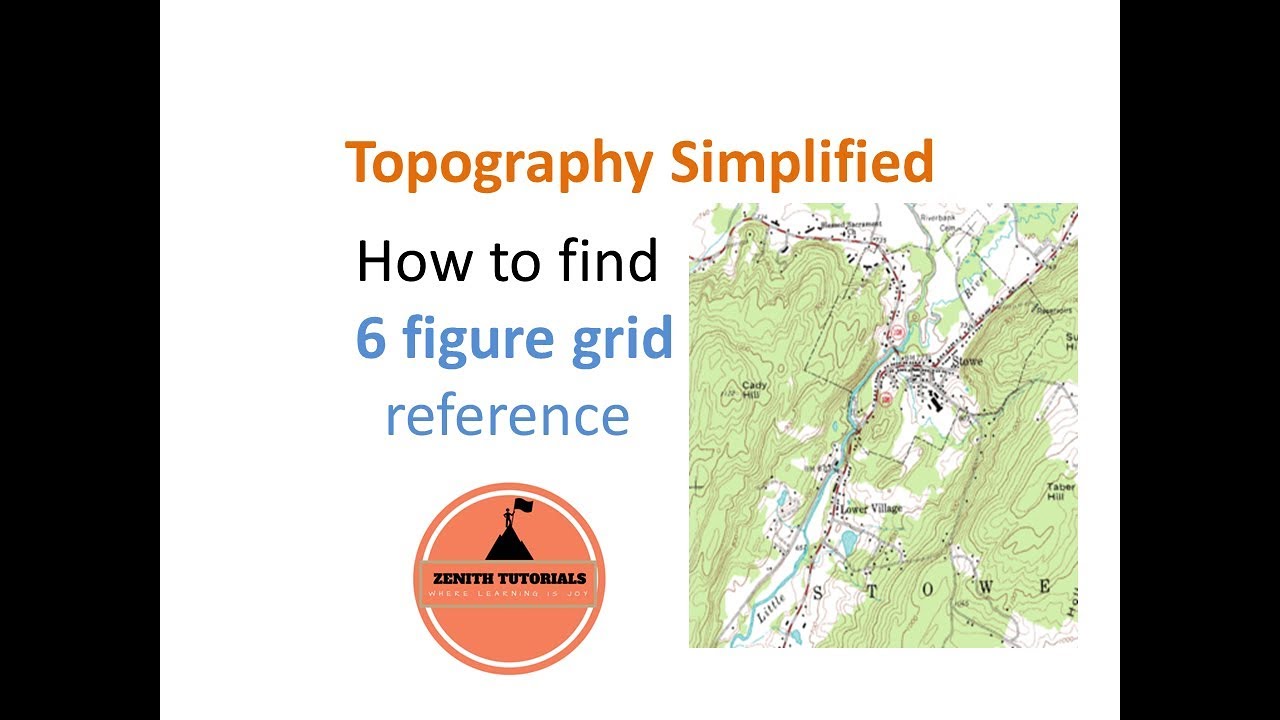 6 Figure Grid Reference Topography YouTube 6 Figure Grid Reference Topography YouTube