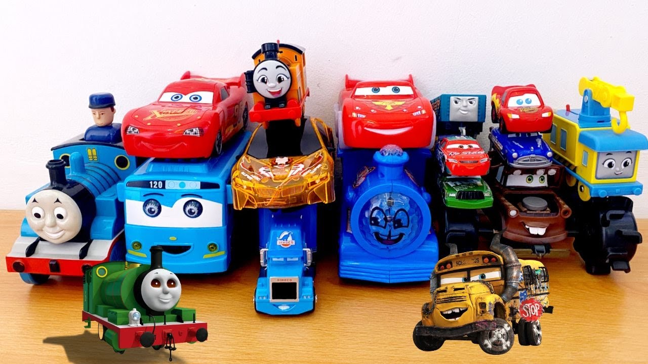Disney Pixar Cars , Thomas and Friends, various trains and cars toy ...