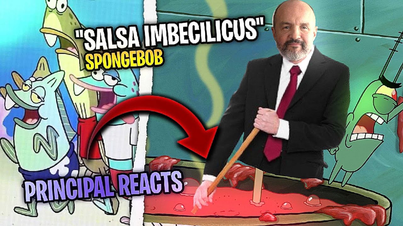 High School Principal Reacts - SpongeBob SquarePants S9E22 - "Salsa ...