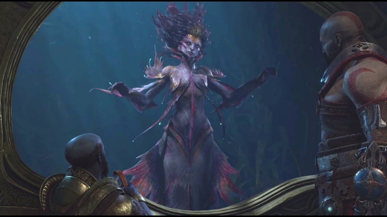 The Lady of The Forge Cutscene [4K] - God of War Ragnarök - YouTube