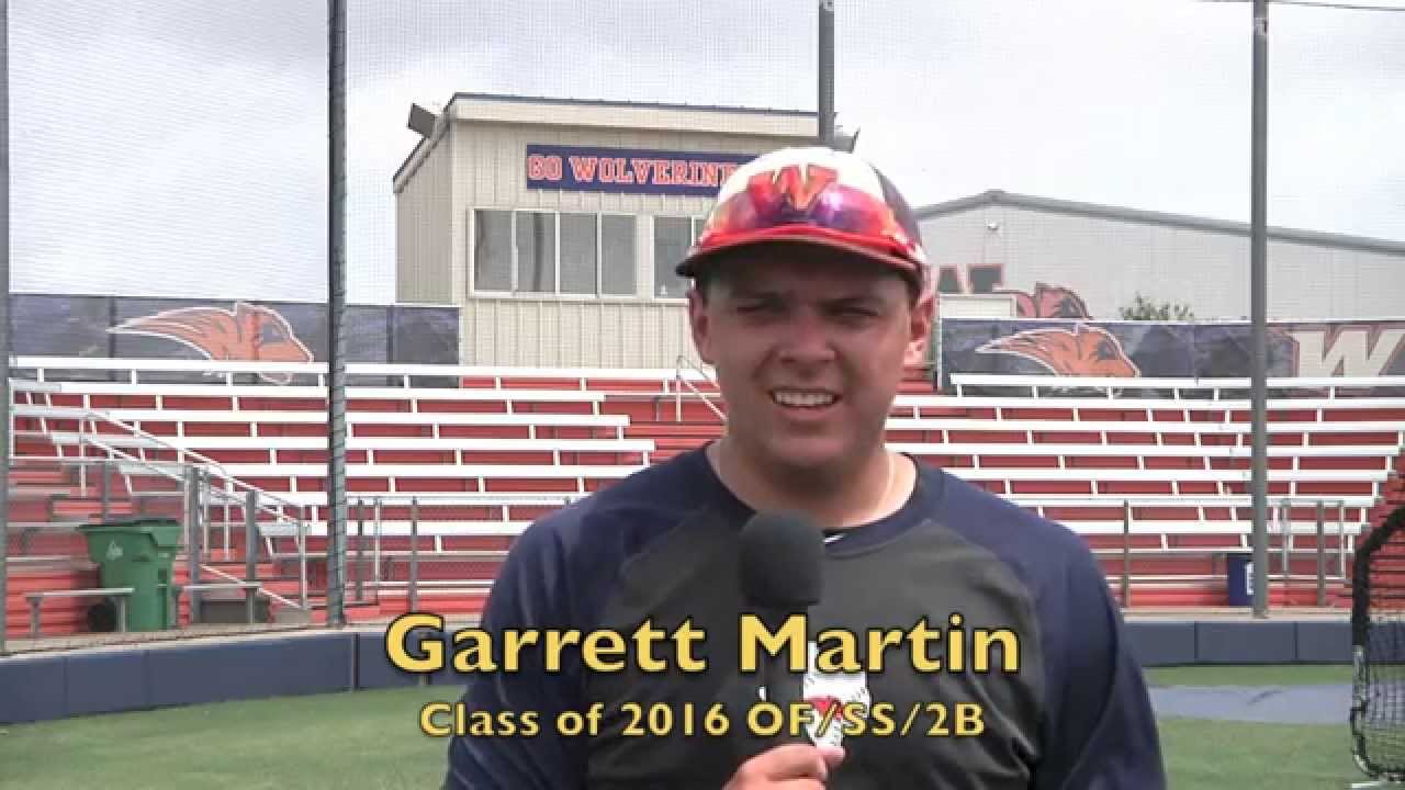 Baseball Garrett Martin Class of 2016 - YouTube