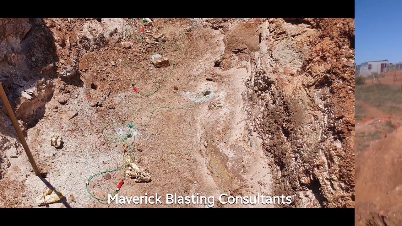 Propellant Powder Trench Blast - YouTube