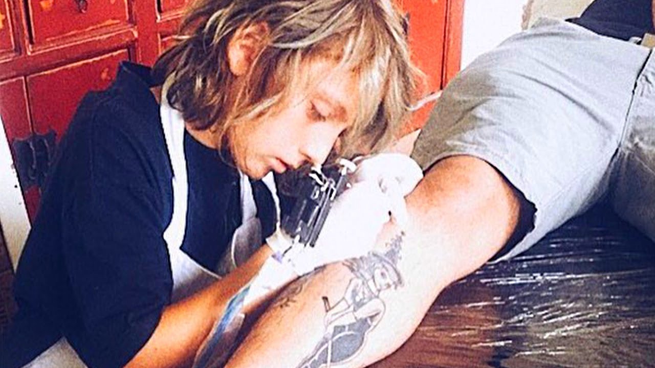 This 12-Year-Old Boy is a Real Young Tattoo Artist - YouTube