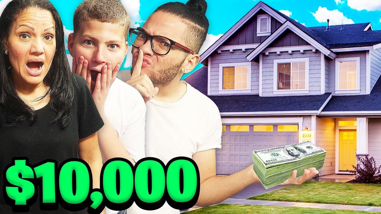 HIDDEN $10,000 TREASURE HUNT IN THE HOUSE!!! WINNER KEEPS THE MONEY ...