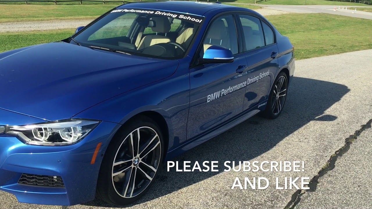 Professional BMW driver lessons - YouTube