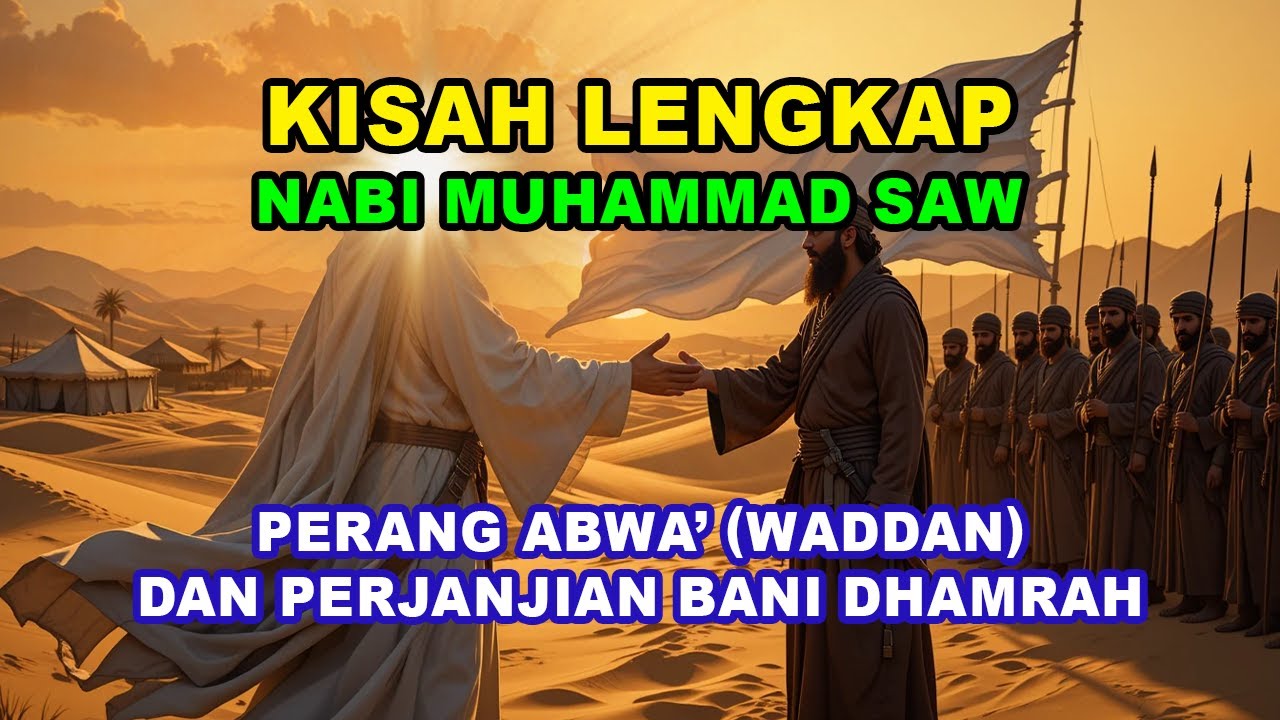 [Eps. 49] Perang Abwa (Waddan) dan Perjanjian Bani Dhamrah - Sirah ...