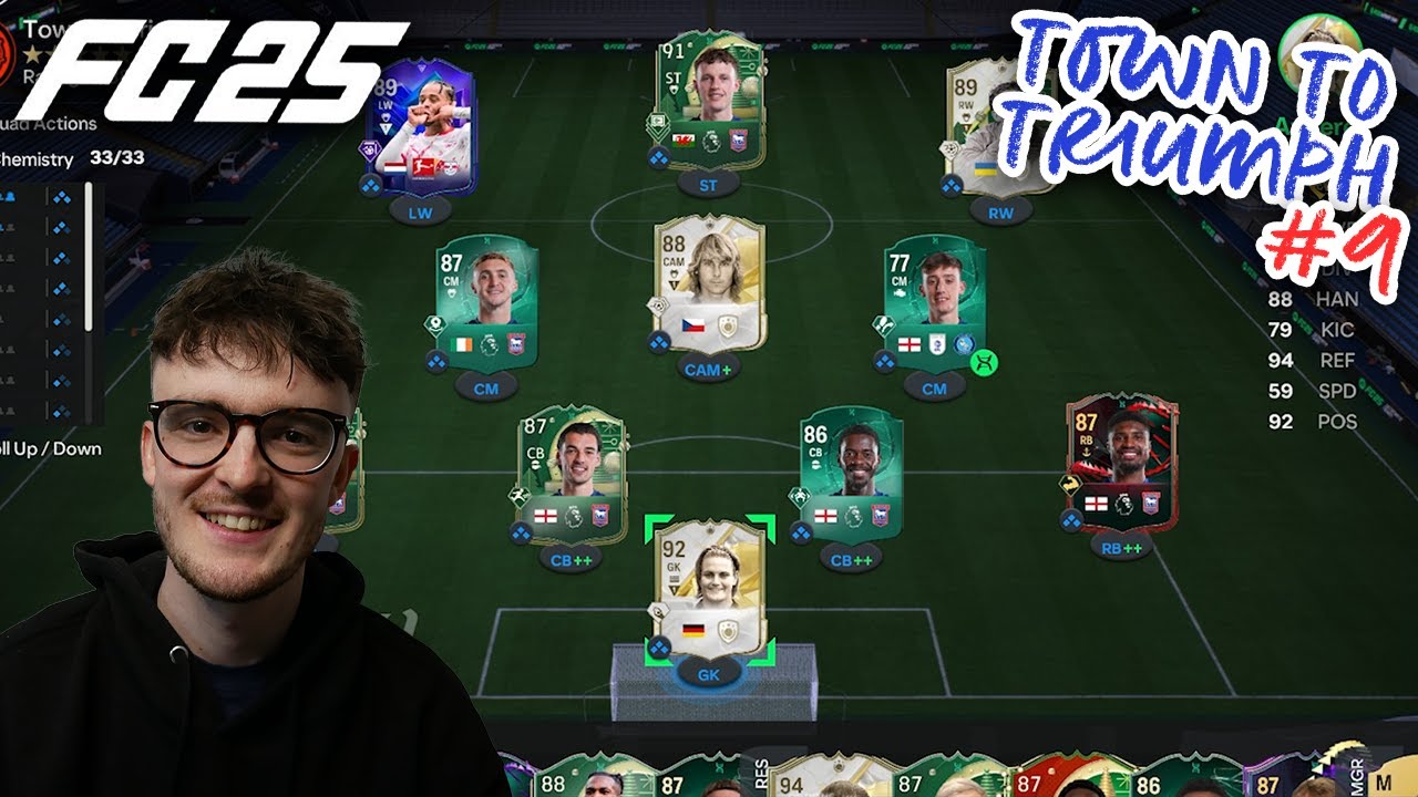 ASMR FC 25 - Team Update & Rush Games | Town To Triumph #9 (Whispered ...