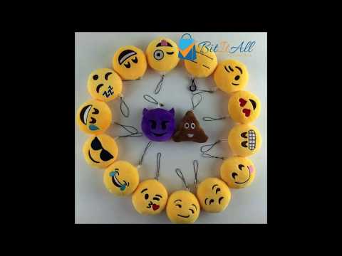 Cute Plush Keychain Emoticon