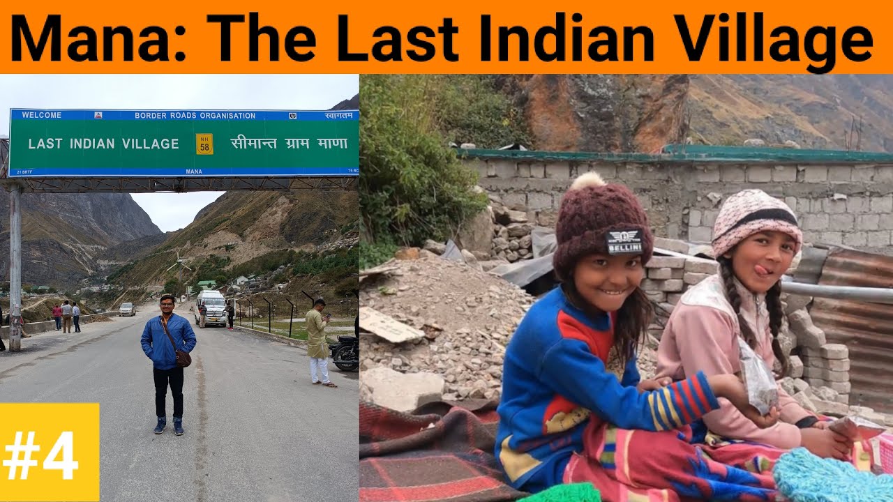 Mana: Last Indian Village Near China Border | Badrinath To Mana Village ...