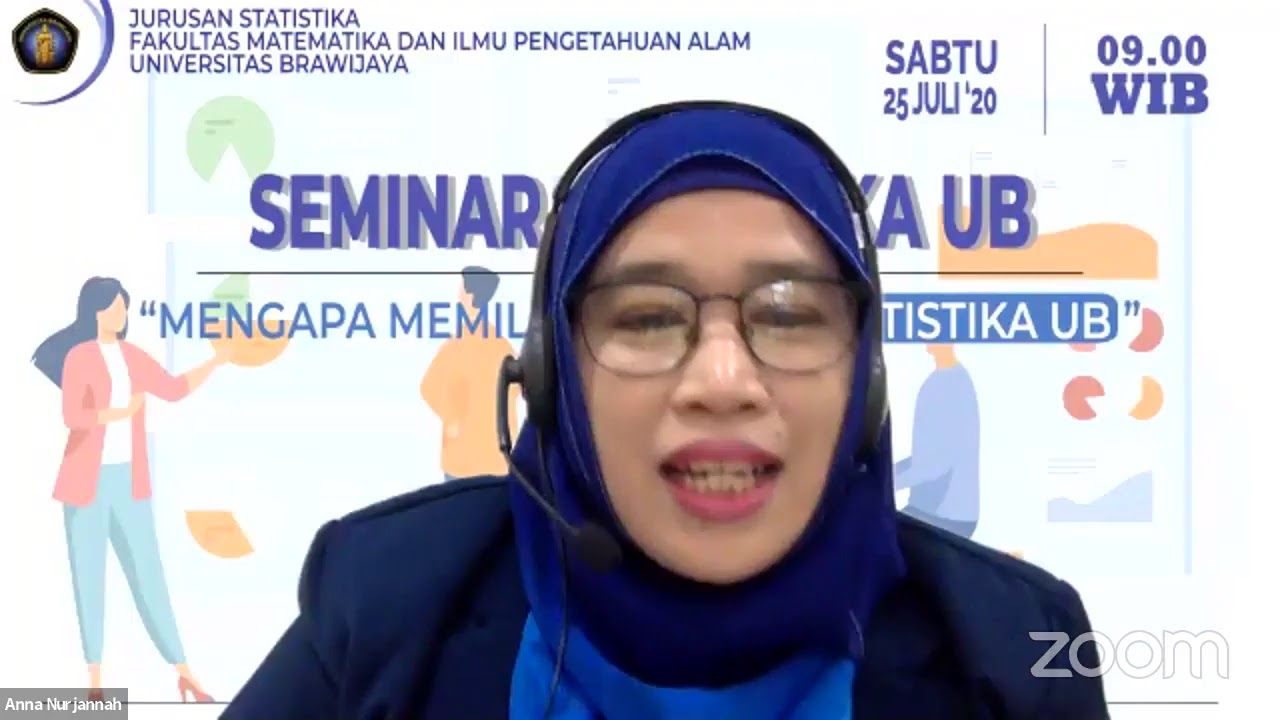 Seminar "Mengapa memilih Jurusan Statistika UB?" - YouTube
