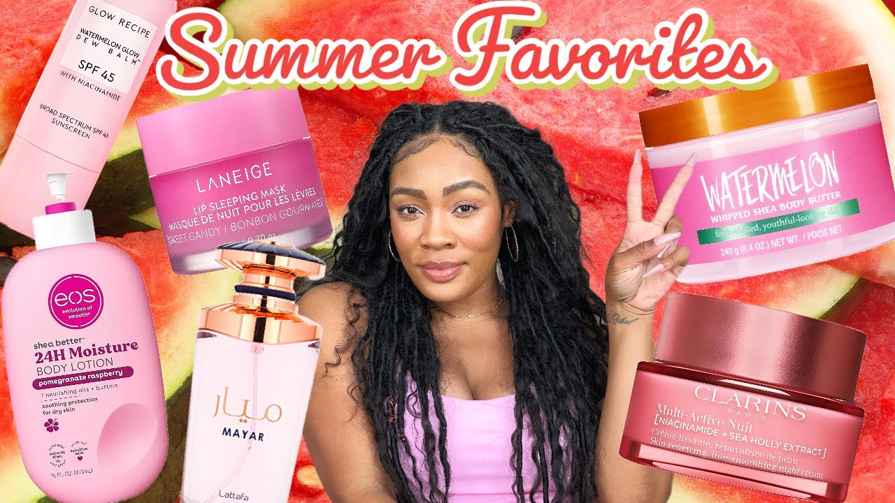 Summer Favorites ! Products & Items I’m Loving - YouTube