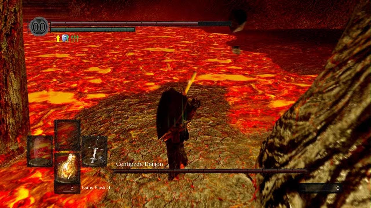 DARK SOULS: REMASTERED Centipede boss fight - YouTube
