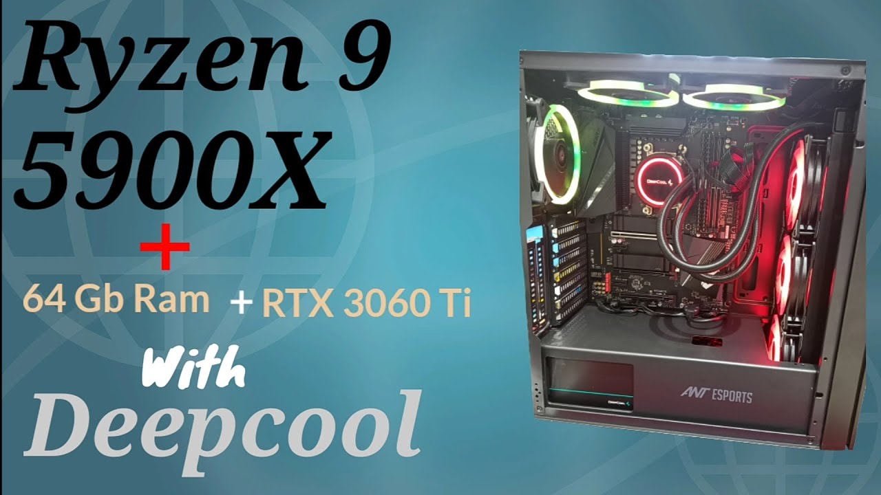 100000 /_ Gaming pc build 🎮 RYZEN 9- 5900 X 🎮🖲️🎧 gaming computer ...