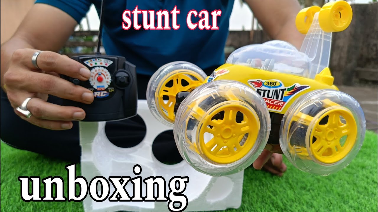 Remote Control 360 Degree Stunt Car Unboxing | RemoTe Control Car ...