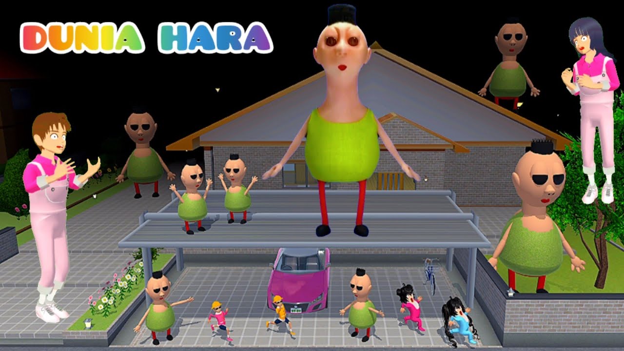 Baby Titan Hara n Celine Dihantui Hamud Habibi Karena Keluar Malam Hari 😱 | Yuta Dunia Hara ...