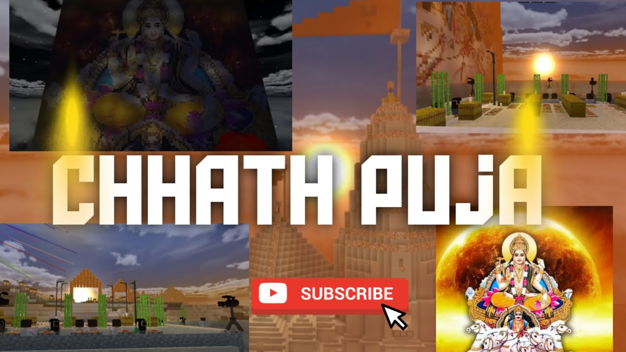 Chhath Puja in Minecraft 2022 #viral #trending - YouTube