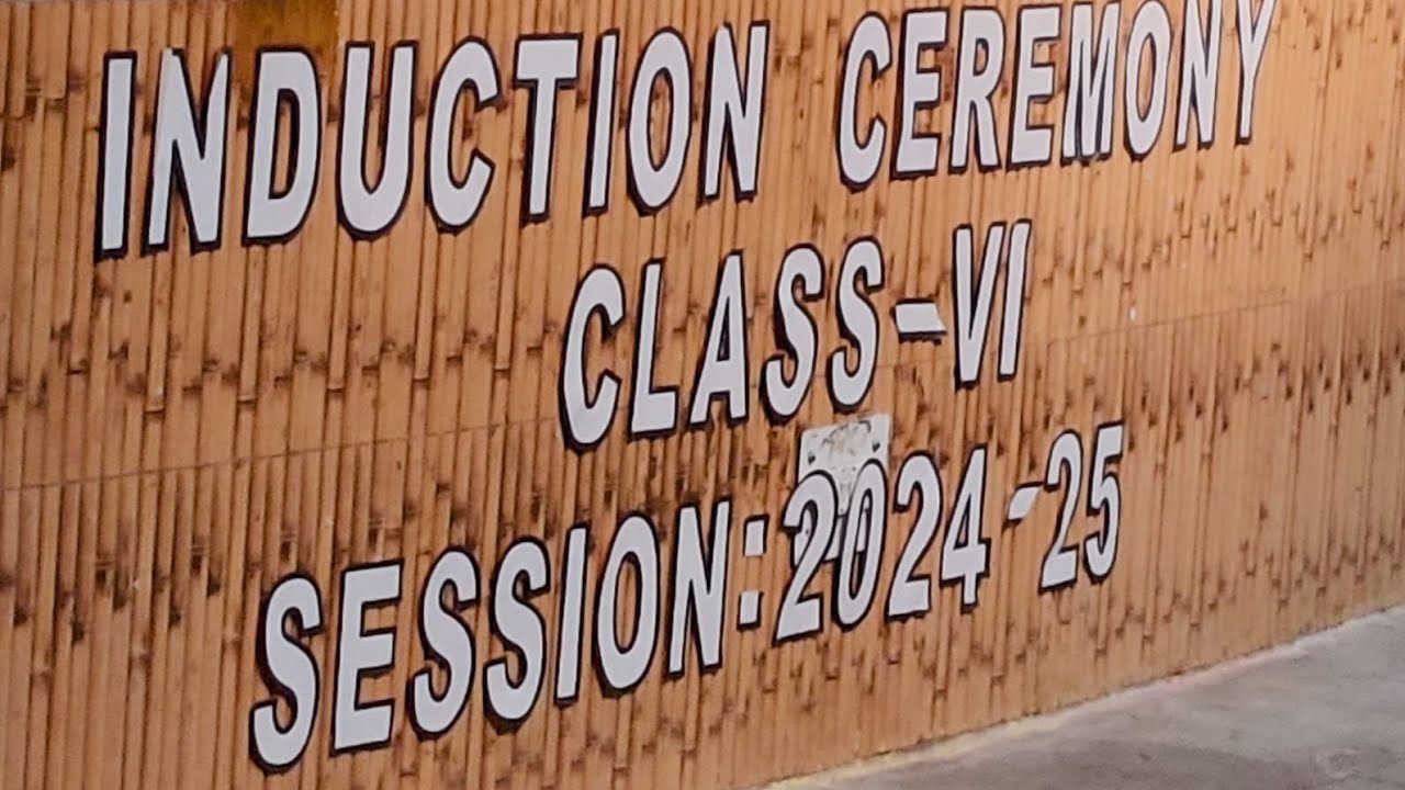 Induction Ceremony Celebration by class VI students of #apsbeas - YouTube