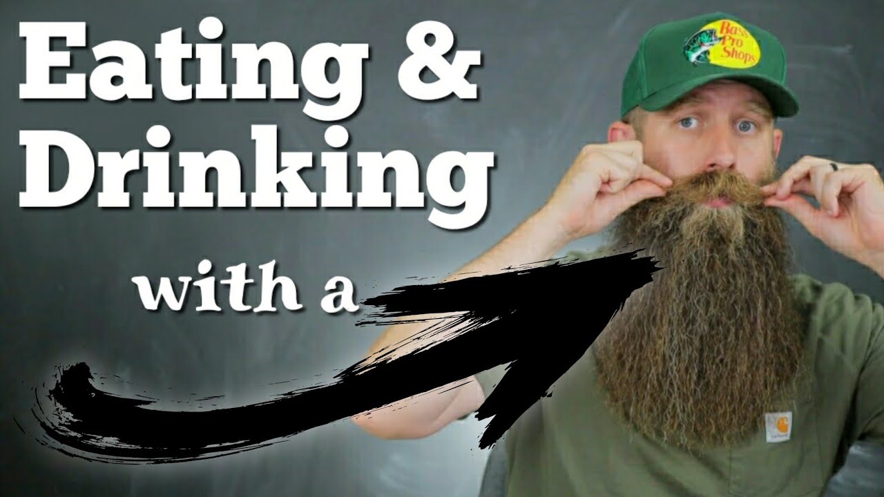 Eating & Drinking [Tips & Tricks] Mustache/Beard! - YouTube