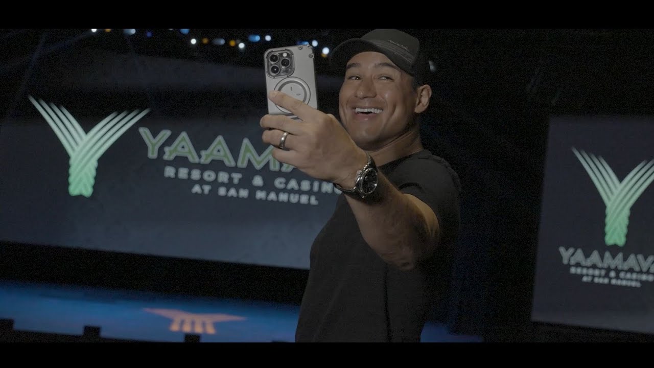 Mario Lopez Applauds Yaamava' Resort & Casino Team Members - YouTube