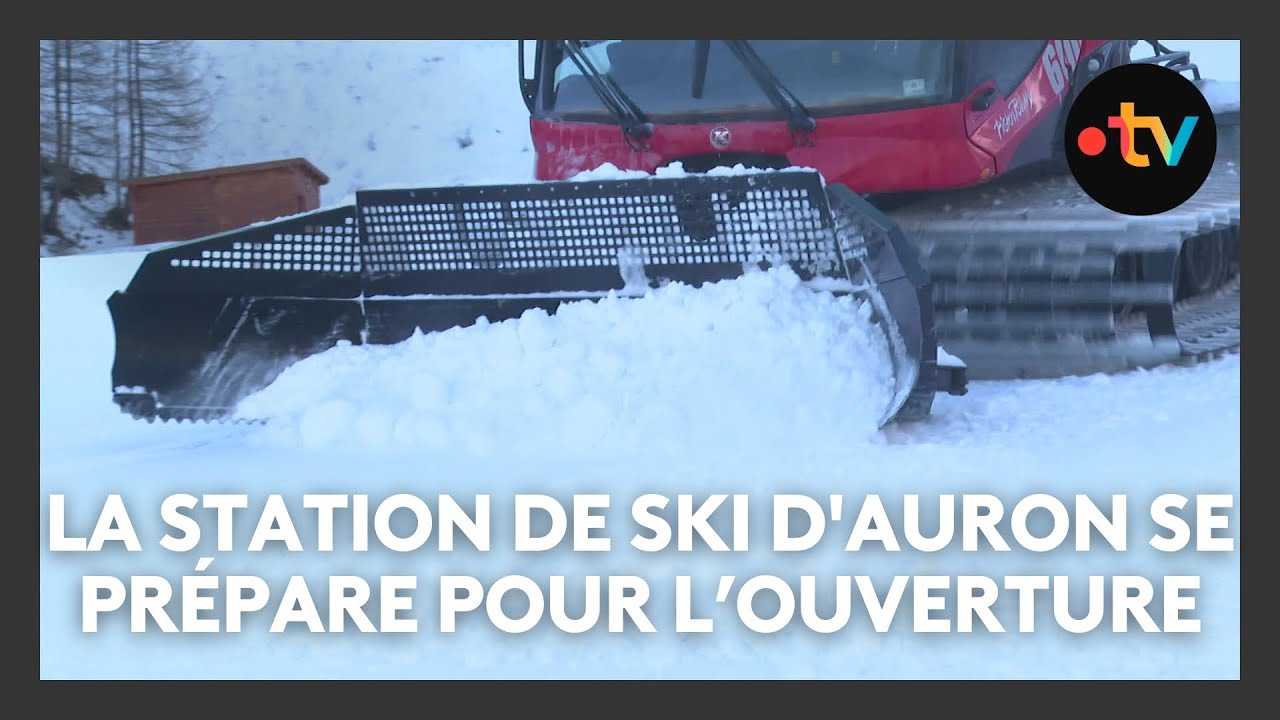 Ski : la station d'Auron se prépare à l'ouverture des pistes de la ...