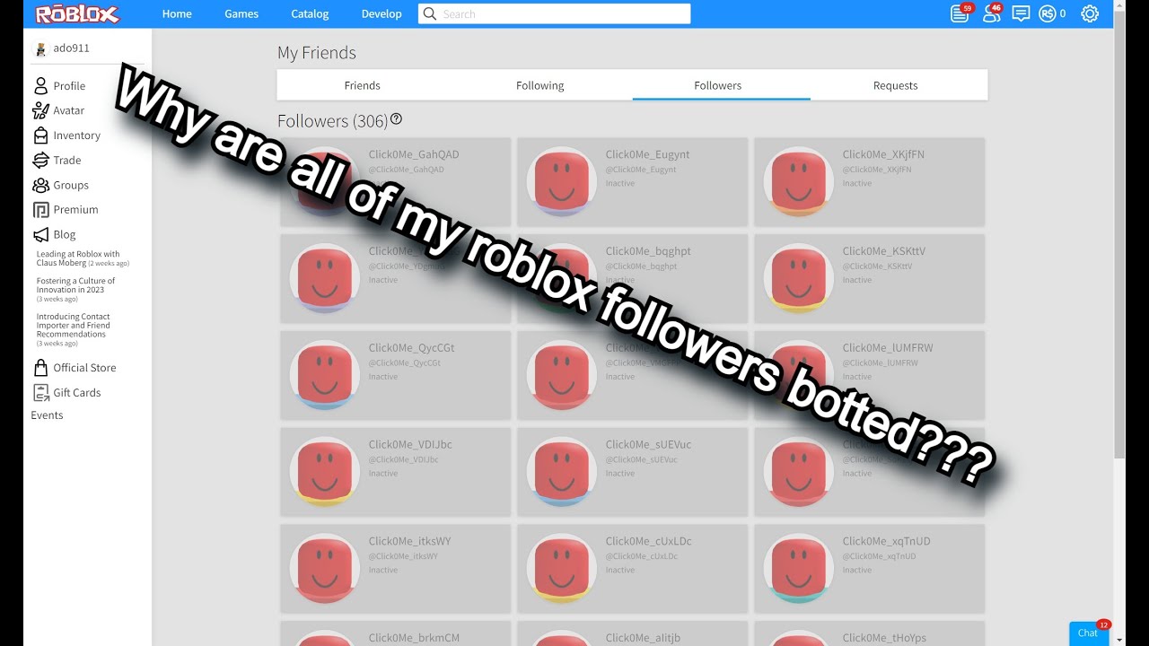 Botted Follower Problem - YouTube