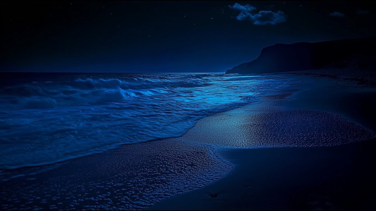 Calming Ocean Waves for Sleep | Peaceful Night Sounds to Relax & Sleep ...