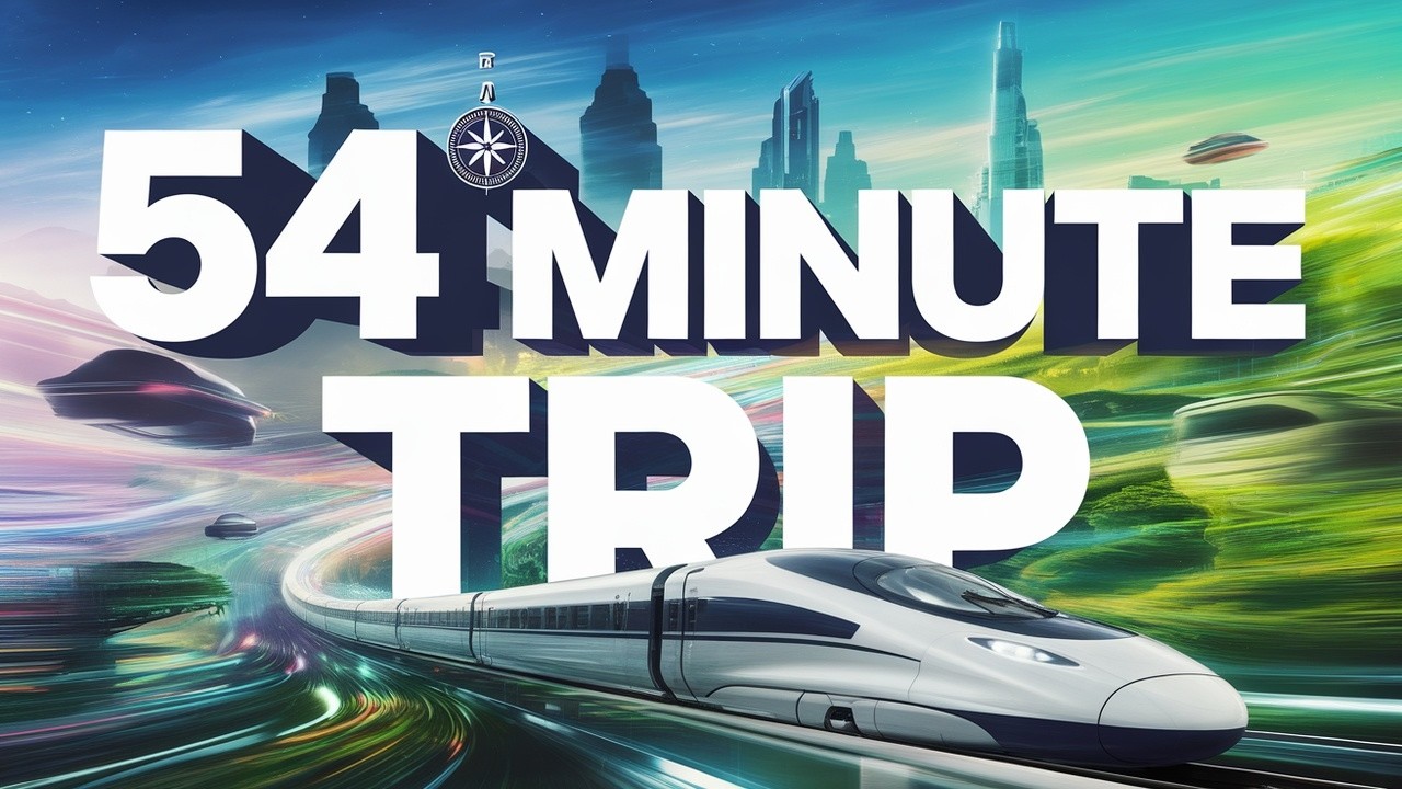 "The Supersonic Train from New York to London in 54 Minutes – A ...