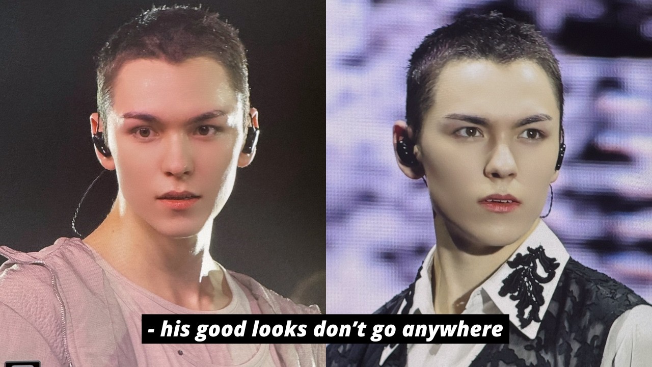 Netizens React to Preview Photos of SEVENTEEN’s Vernon With a Buzz Cut Today - YouTube