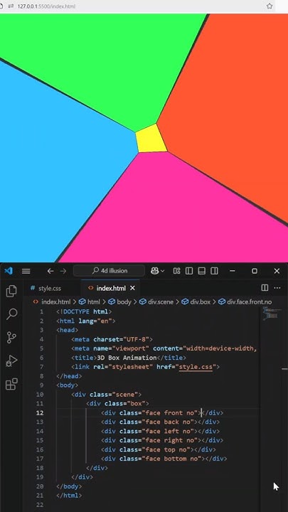 HTML CSS ANIMATION 4D #html #python #javascript #shorts #css #coding # ... HTML CSS ANIMATION 4D #html #python #javascript #shorts #css #coding # ...