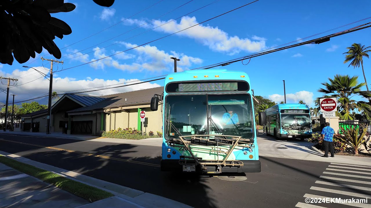 New Kahului Transit Center for the Maui Bus - Grand Opening - November ...