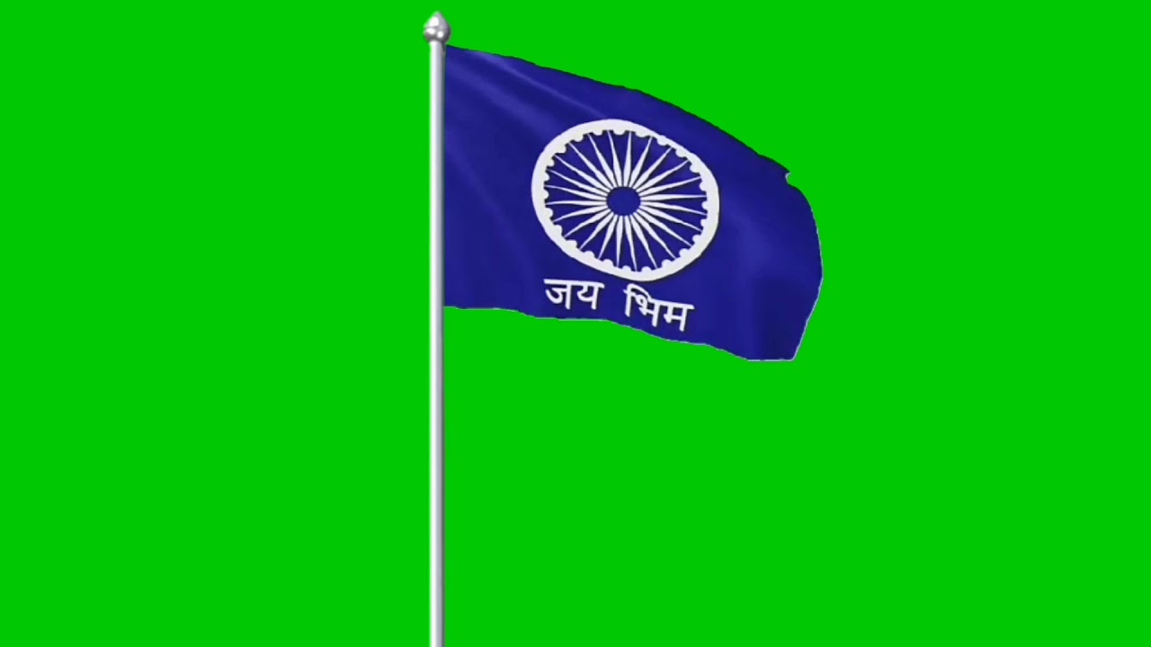 Jay Bhim Flags Green Screen Sw Photography & Art - YouTube