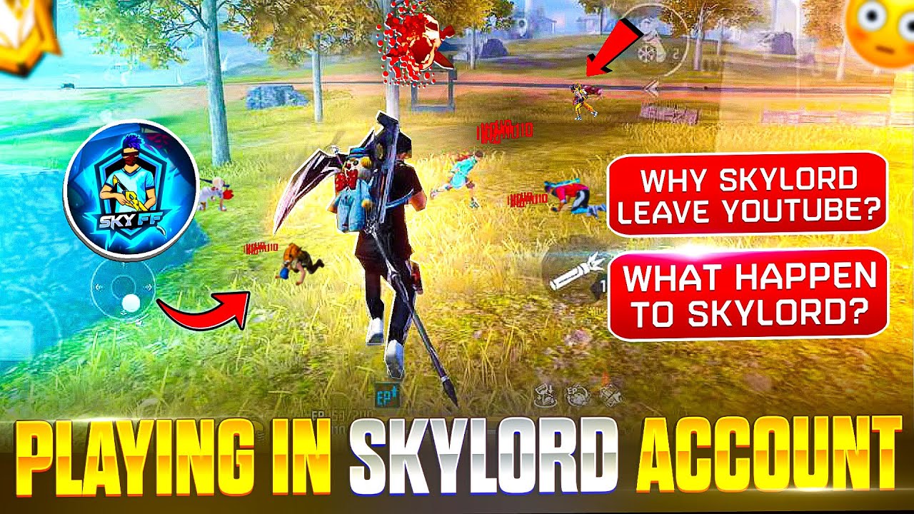 FINALLY SKYLORD IS BACK?🔥 || PLAYING IN SKYLORD ACCOUNT😍 || WHY SKYLORD ...