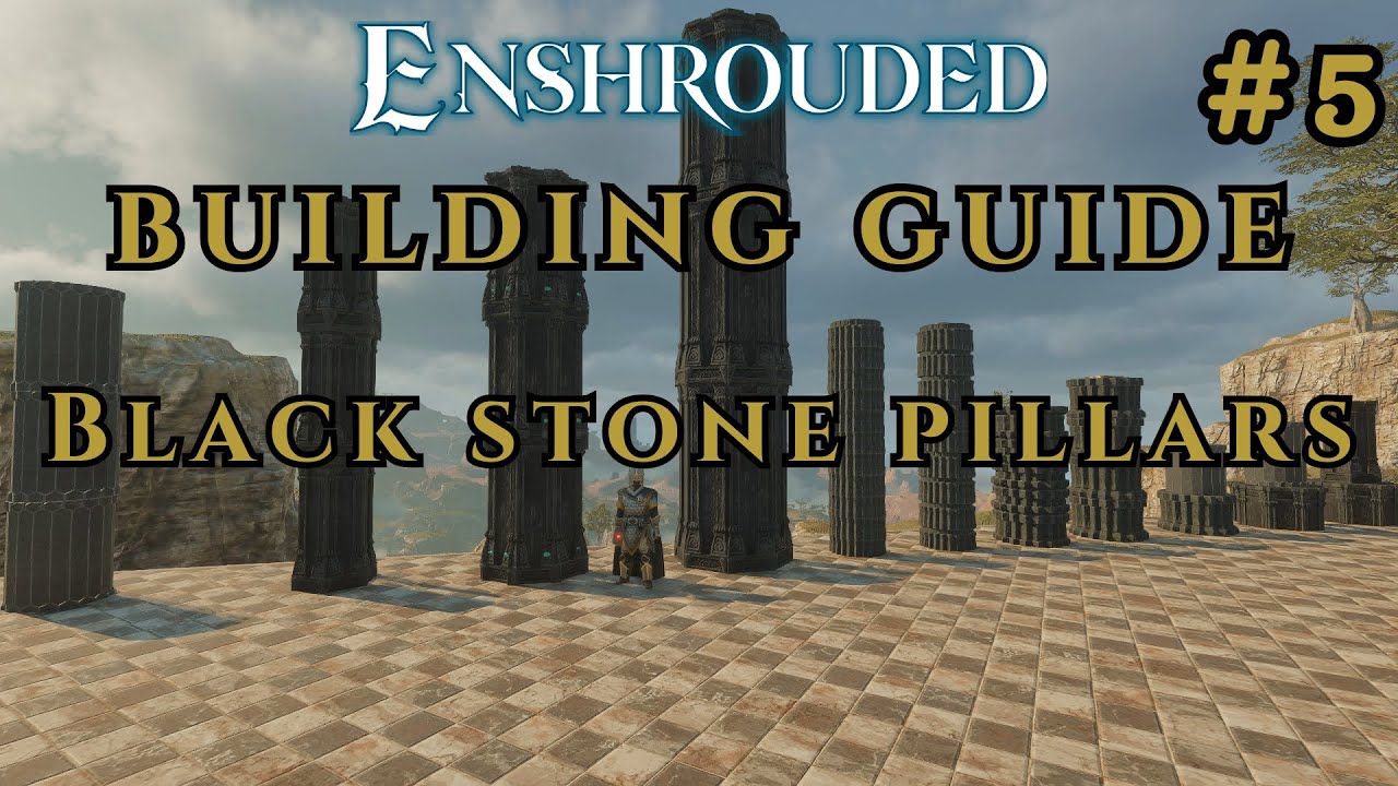 [Ger/Engsub] ⚒️ Enshrouded – Column Guide Part 3 | Round Black Column ...
