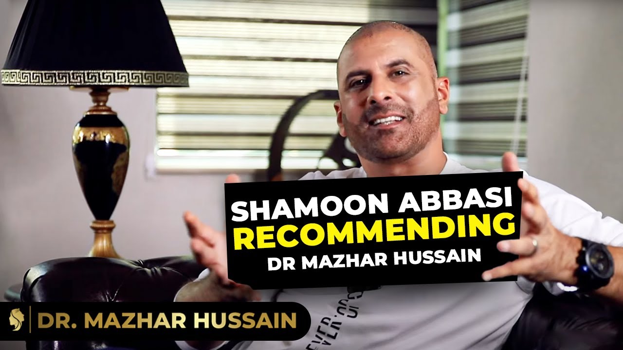Shamoon Abbasi Recommending Dr Mazhar Hussain | Urdu | DMH - YouTube