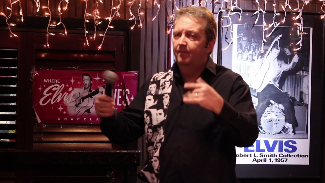 Colin Paul sings 'Return To Sender' Marlowes Jan 2017 - YouTube