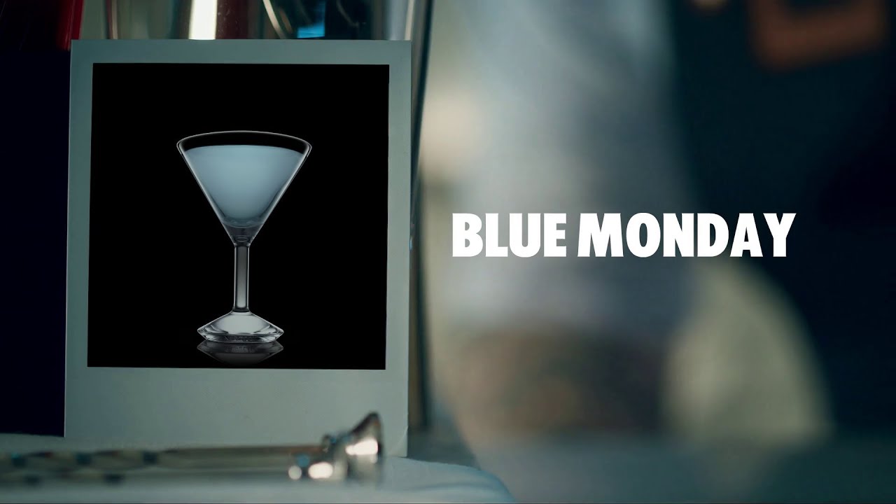 BLUE MONDAY DRINK RECIPE - HOW TO MIX - YouTube