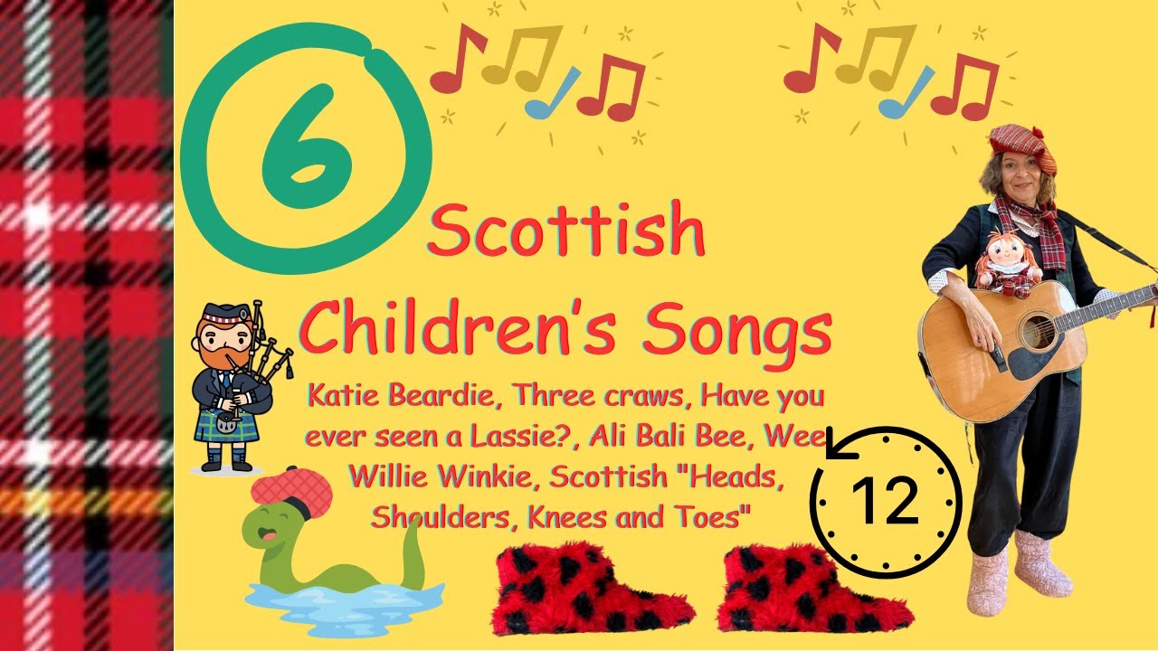 6 Scottish St. Andrew’s Day Children's Songs on Guitar|Three craws, Ali ...